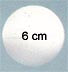 STEN - Polystyrene - 6 cm Ball – Katie's Treasures